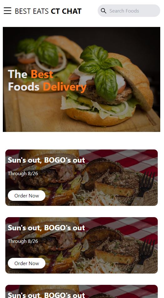 GitHub - CTCHAT46/foods-app-react-tailwind-clone