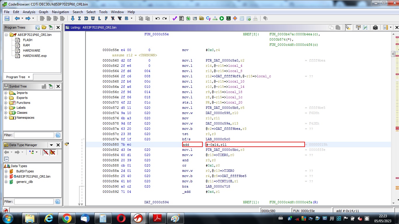 Super H Add Imm Function Fault · Issue 5274 · Nationalsecurityagency 