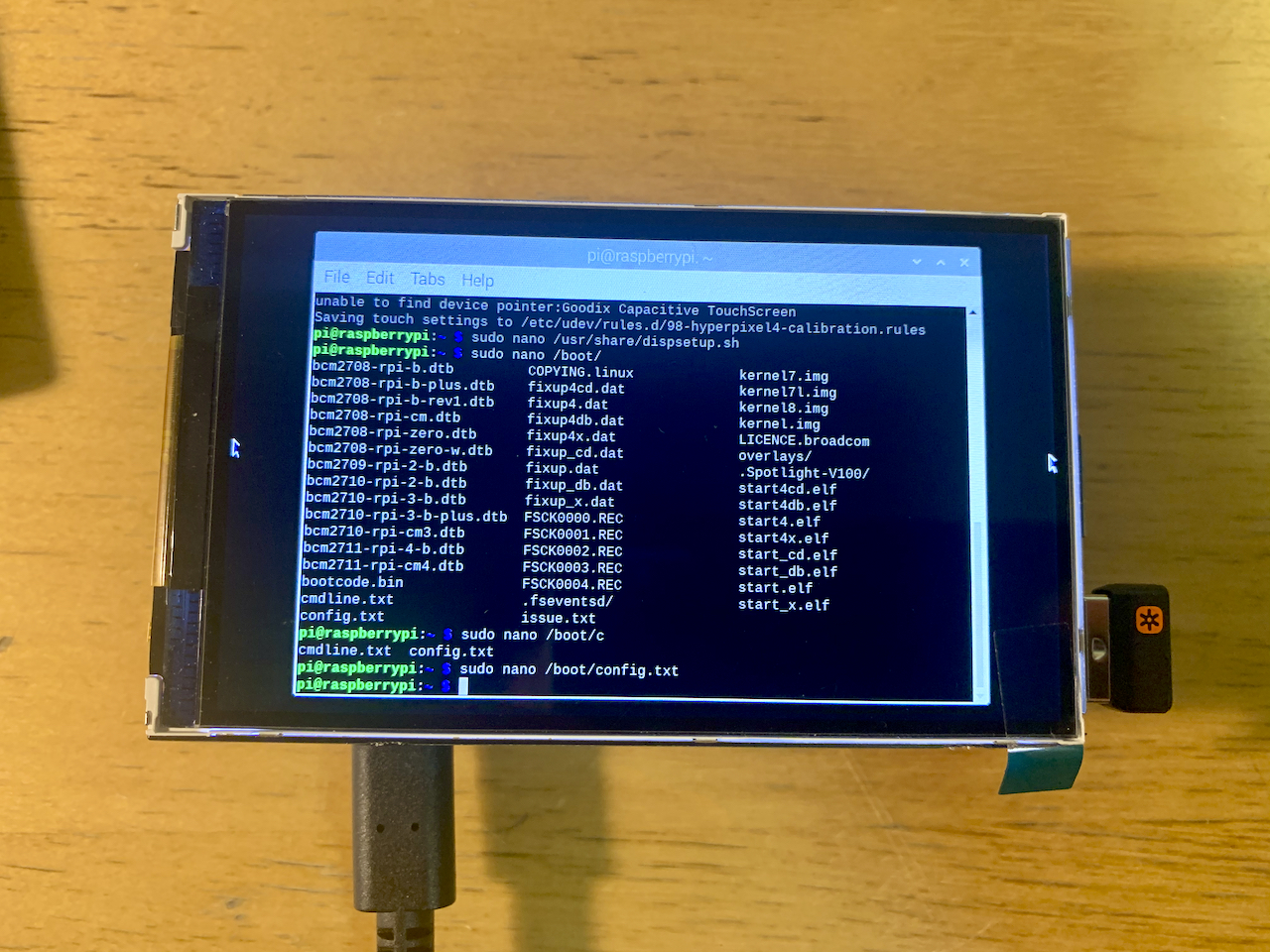 Screen offset/wrap · Issue #116 · pimoroni/hyperpixel4 · GitHub