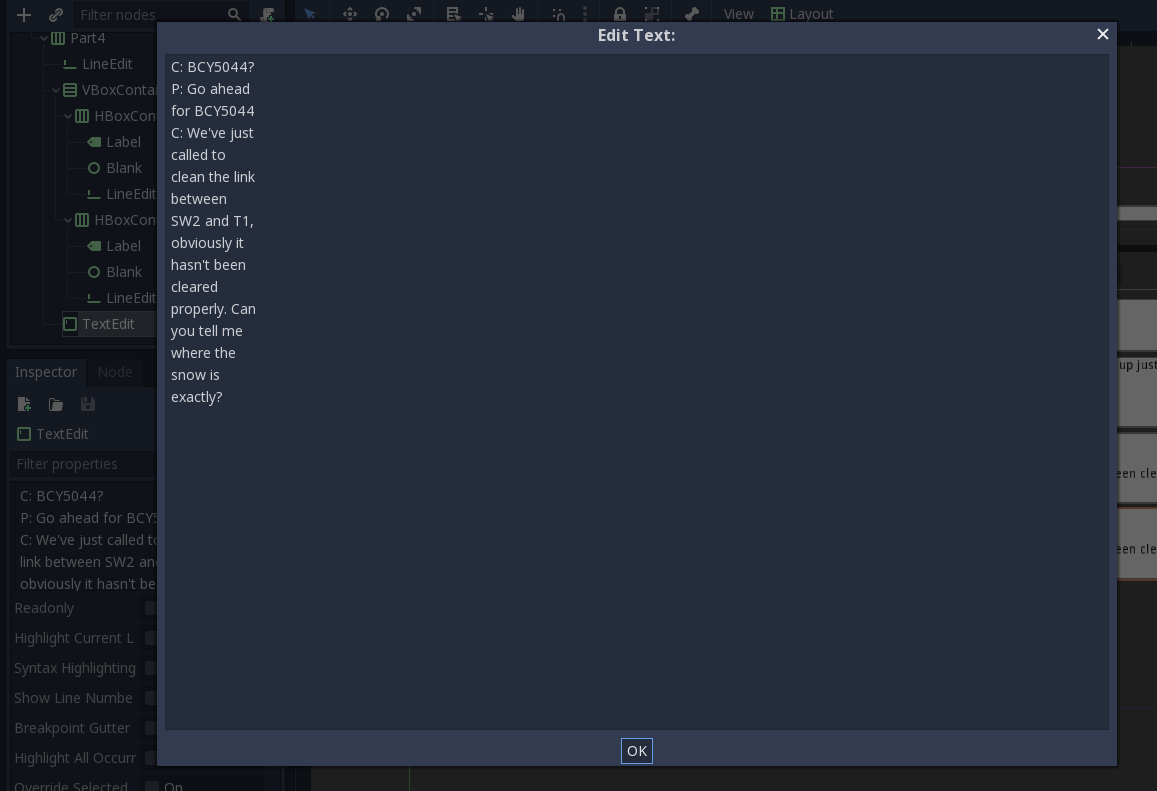 Text of TextEdit does not display well when edited in the editor · Issue #25463 · godotengine ...