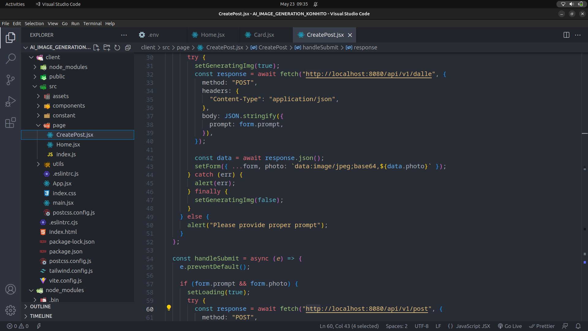 Build and Deploy a Full Stack MERN AI Image Generation App & MidJourney & DALL E Clone · GitHub