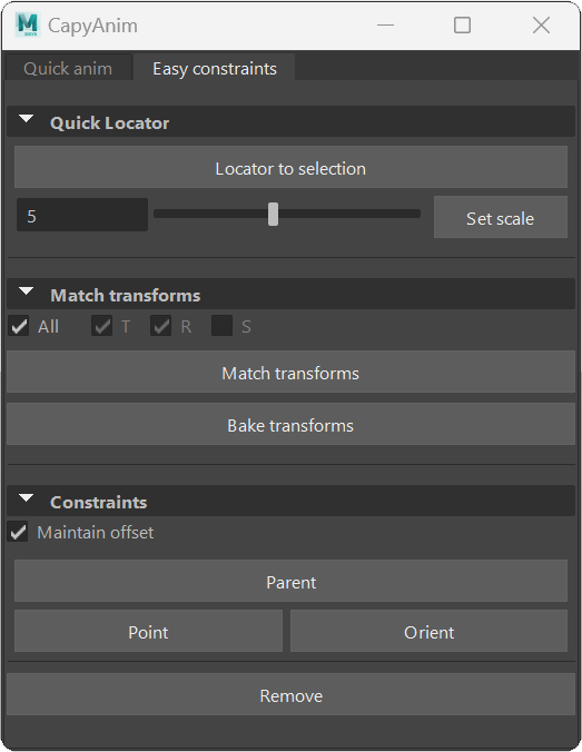 GitHub - Martin-Chailloux/CapyTools: A compilation of maya python scripts I built over the year ...