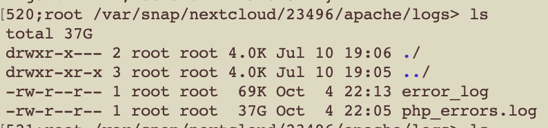 Apache php_errors log file getting really large · Issue #1476 ...