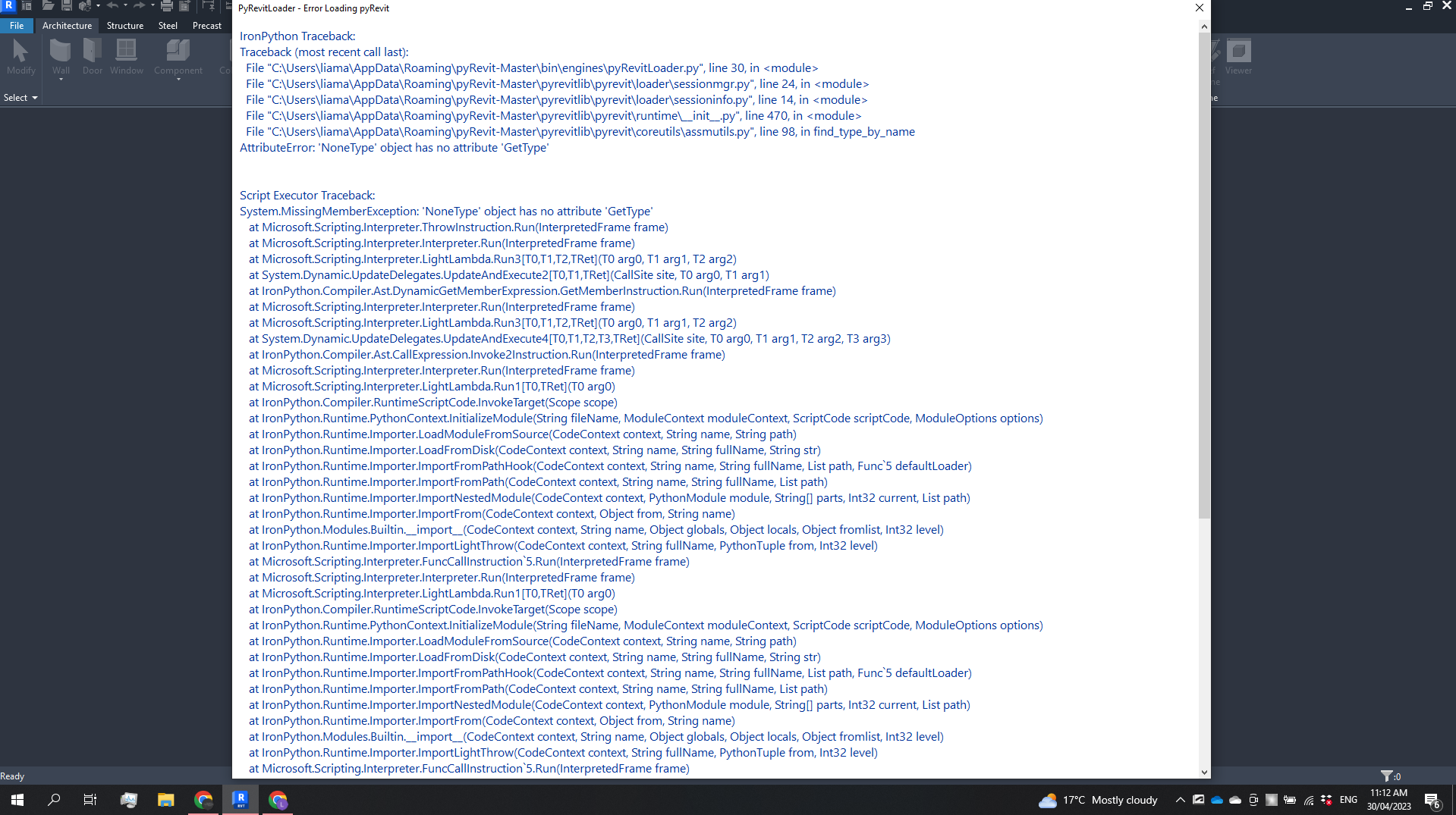 Pyrevit not working (RVT 2024) · Issue #1810 · pyrevitlabs/pyRevit · GitHub Pyrevit not working (RVT 2024) · Issue #1810 · pyrevitlabs/pyRevit · GitHub