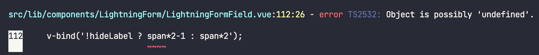 Should Not Report Type Error In Style Variable When Using A Prop With