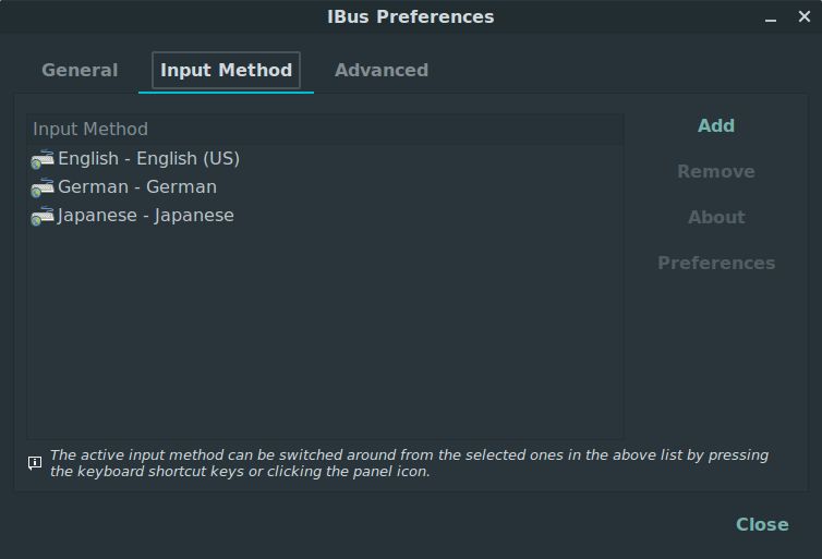 Cannot cycle through more than three input methods · Issue #2115 · ibus ...