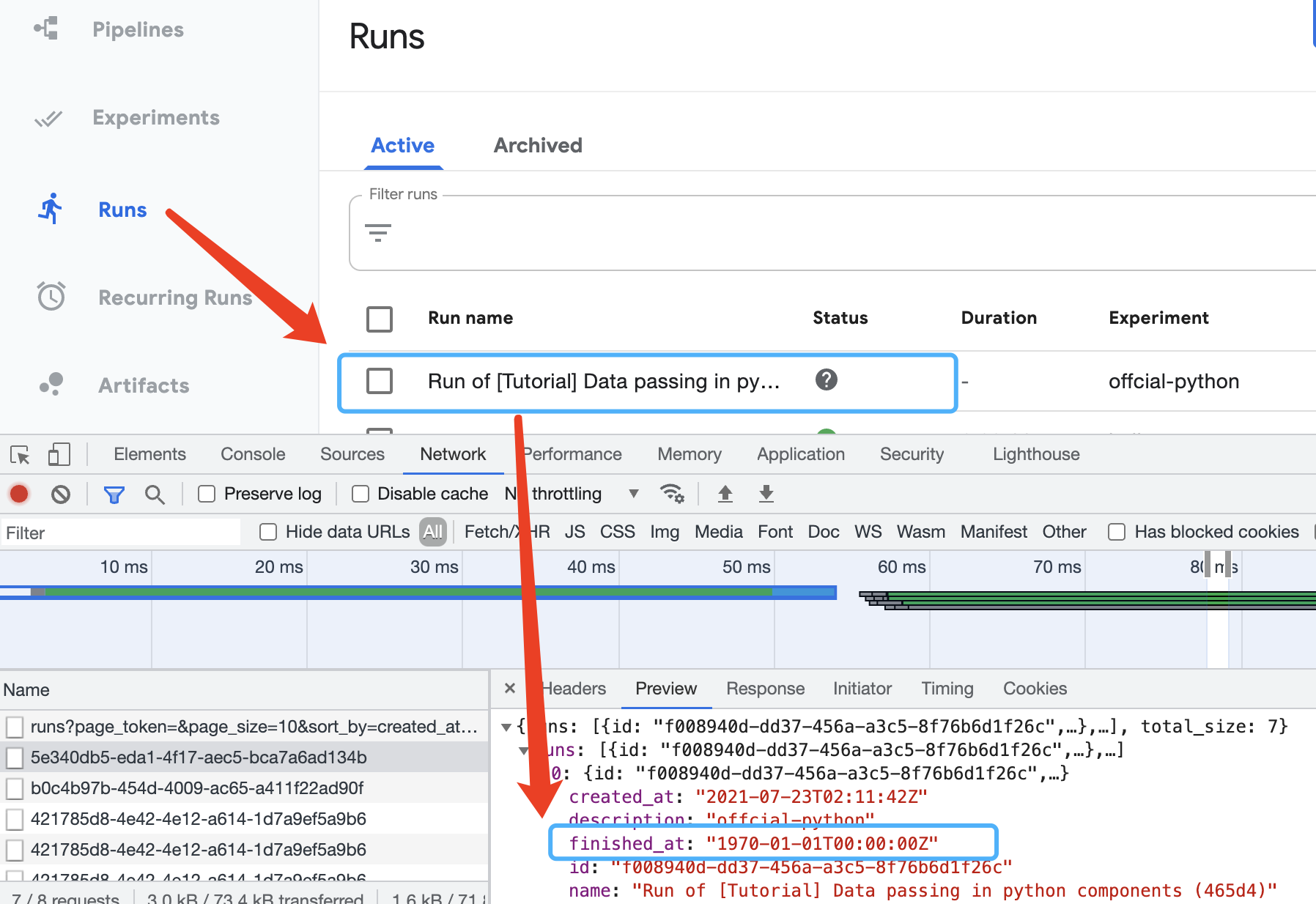 Bug Pipeline Ui Runs Status Can Not Update · Issue 6118 · Kubeflowpipelines · Github 4176