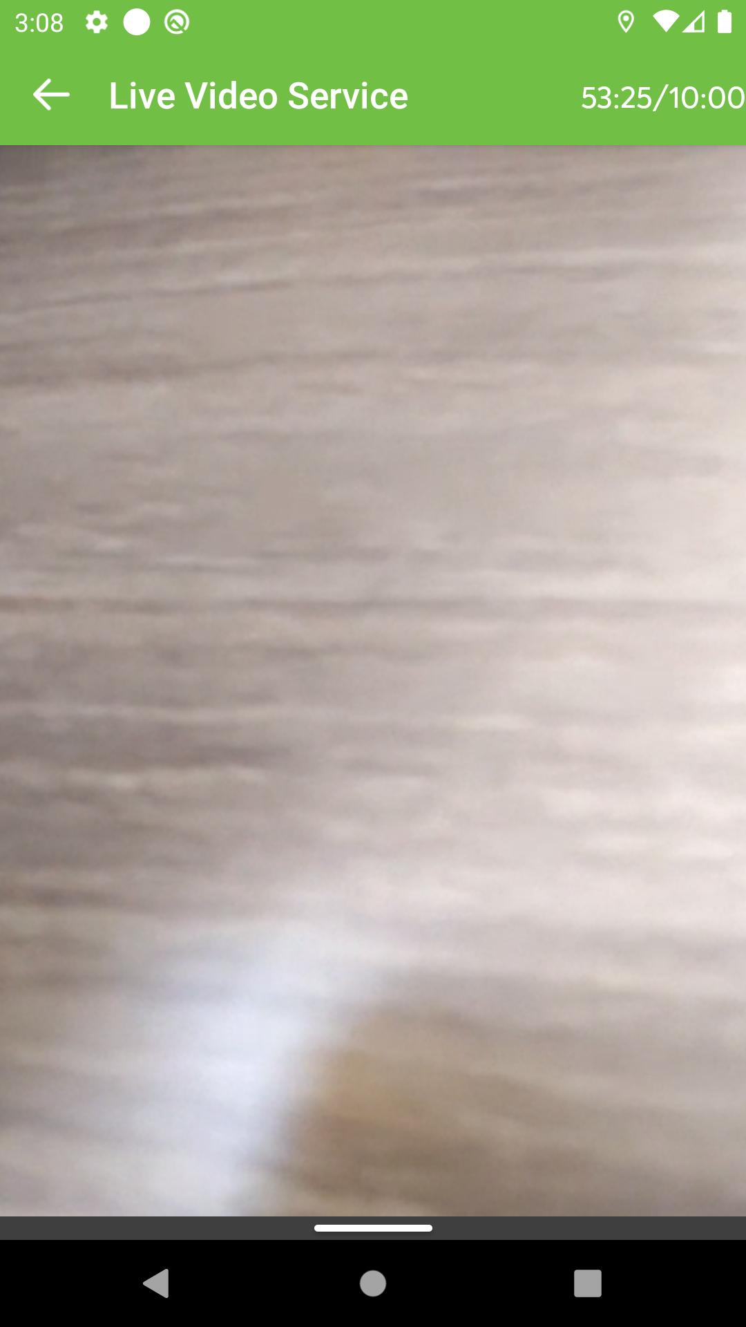 When Video stream load it covers full screen and publisher my own view hidden in right bottom ...