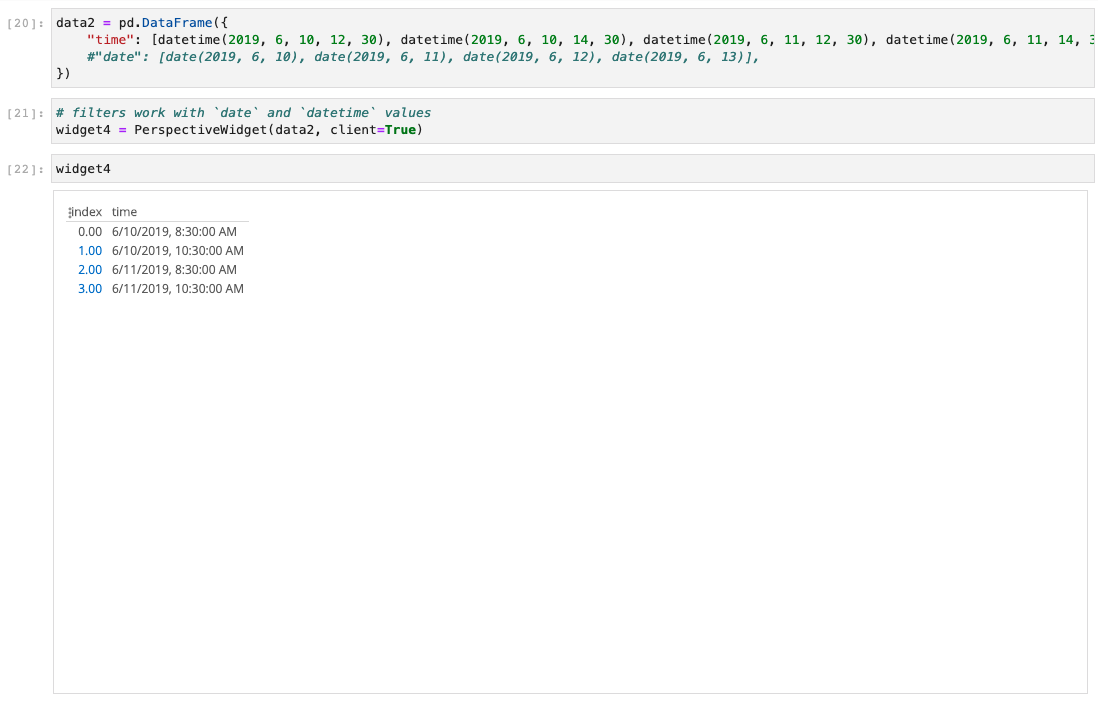 Date columns break in PerspectiveWidget client mode · Issue #1241 · finos/perspective · GitHub