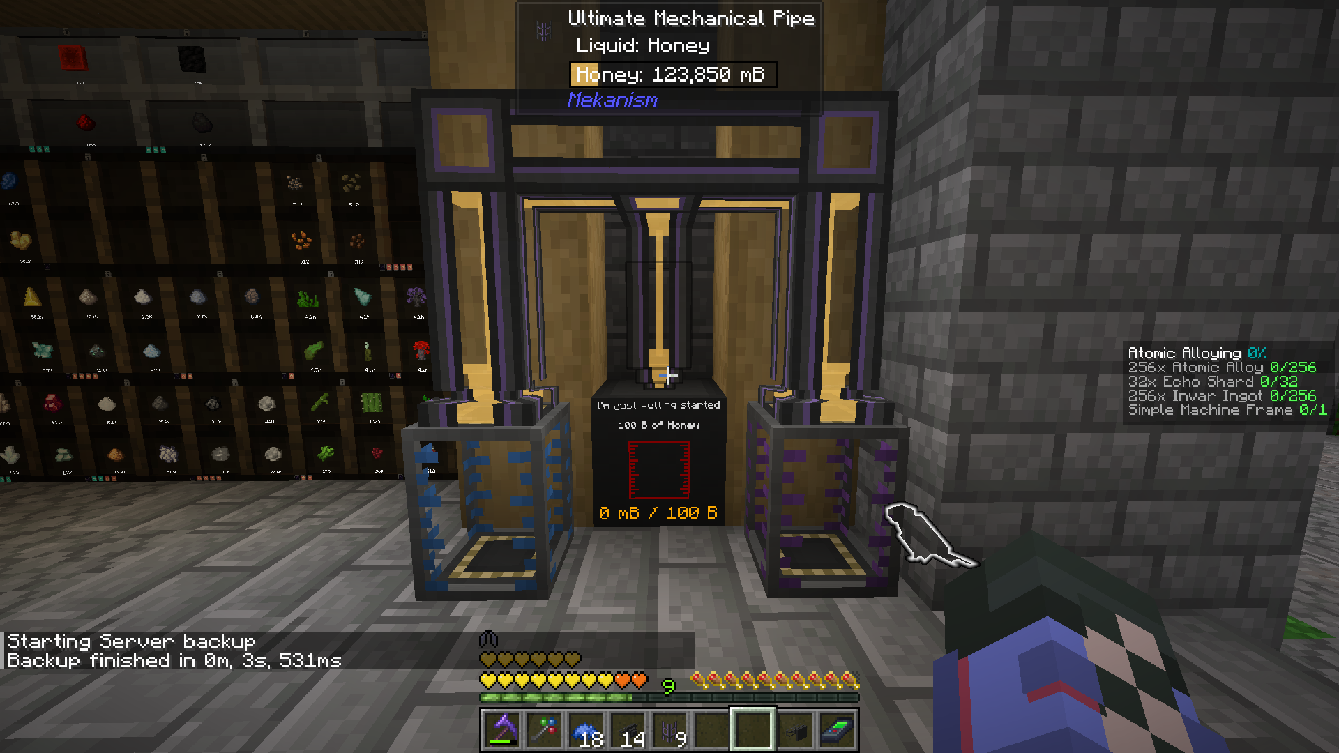 Task Screen doesn't accept honey at all. (100 B Quest- Just getting ...