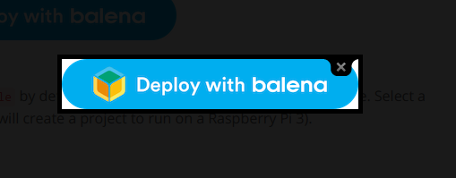 Deploy button does not work when clicked · Issue #1450 · balena-io/docs · GitHub
