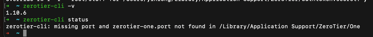 1.10.6 Apple M1 Pro Waiting for ZeroTier system services... · Issue #54 · zerotier/DesktopUI ...