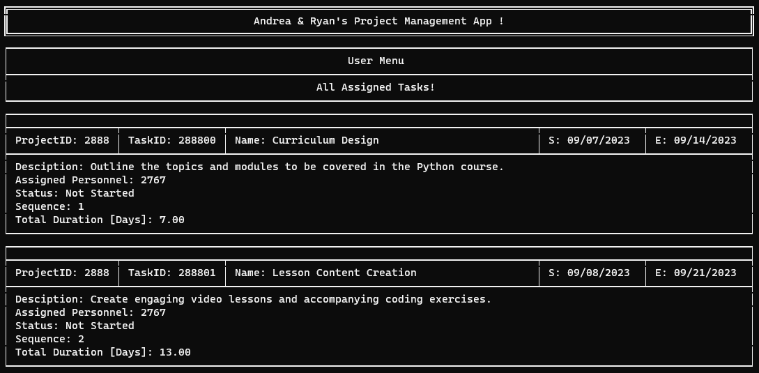 GitHub - qndreali/Project-Management-App: [CCPROG2] Programming with ...