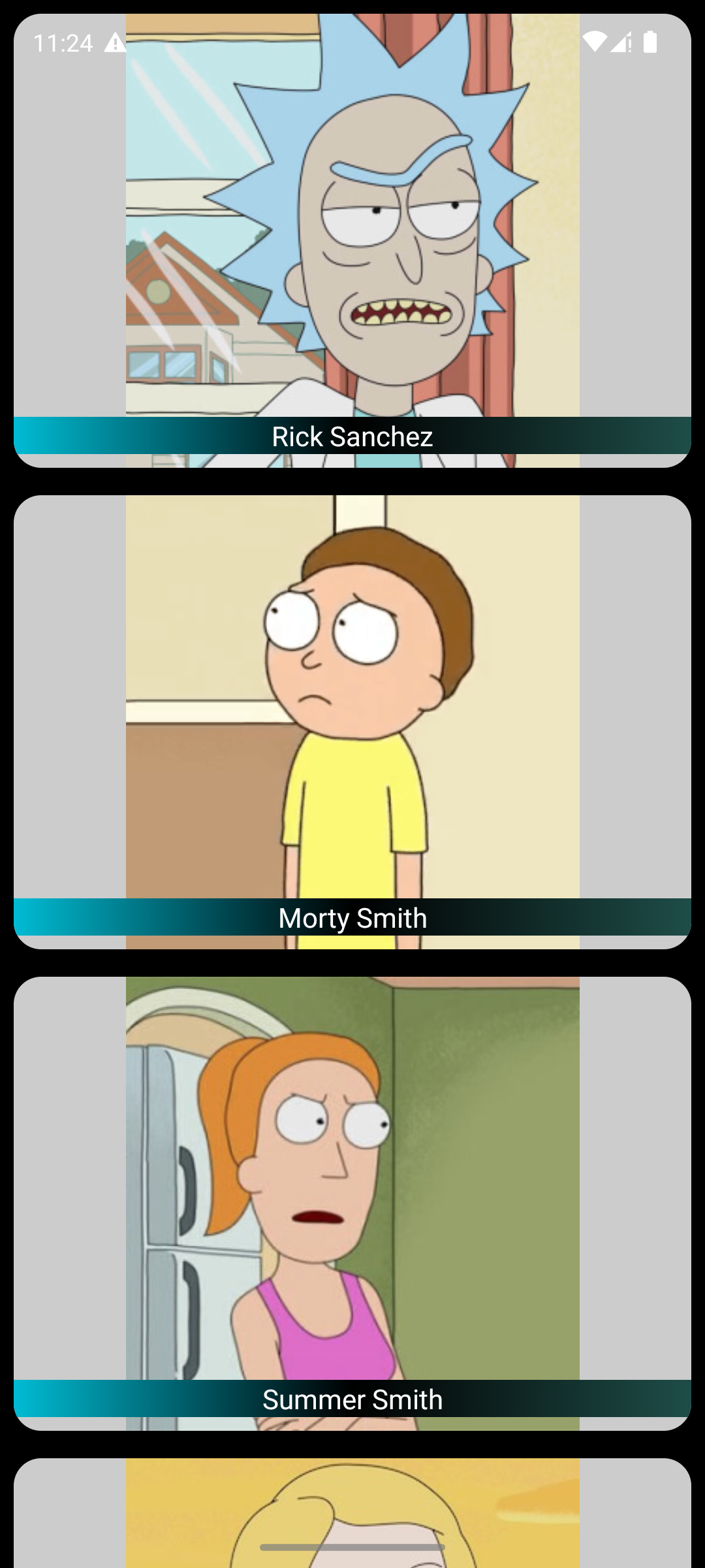 GitHub - kdrblt/RickAndMorty