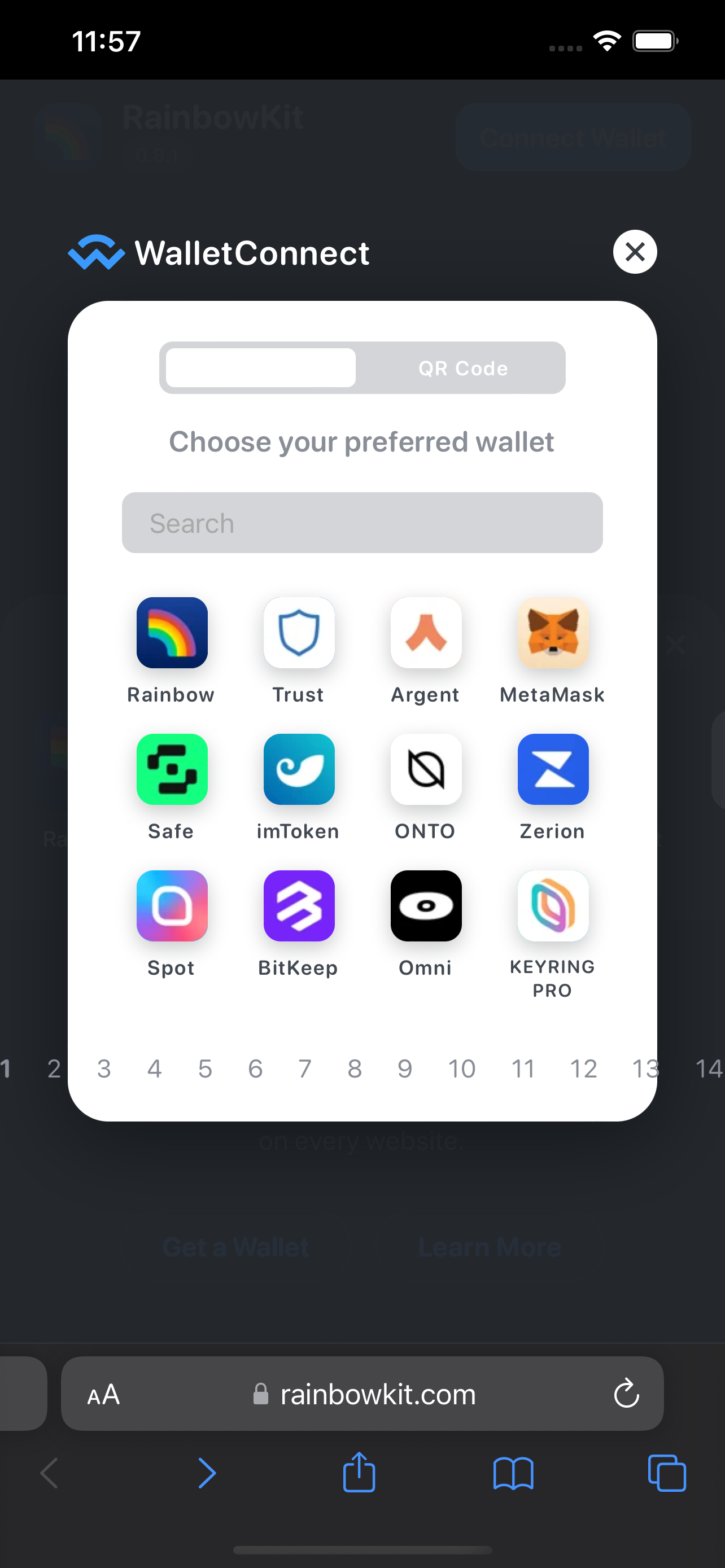 Page Buttons Styling Issue · Issue 1806 · Walletconnect Walletconnect Monorepo · Github