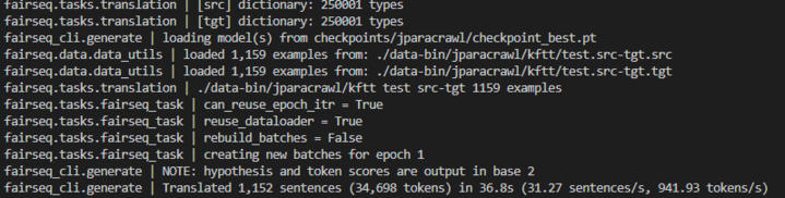 Fairseq Generate Doesnt Generate All Input Sentences · Issue 5094