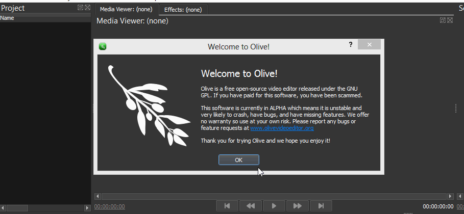 Crash when opening clip in source player · Issue #648 · olive-editor/olive · GitHub