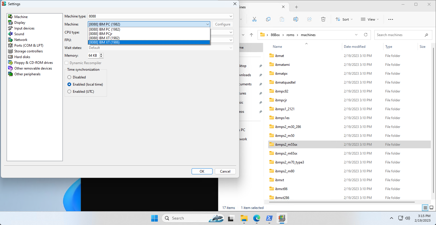 support running with limited set of ROMs/machines · Issue #3121 · 86Box/86Box · GitHub