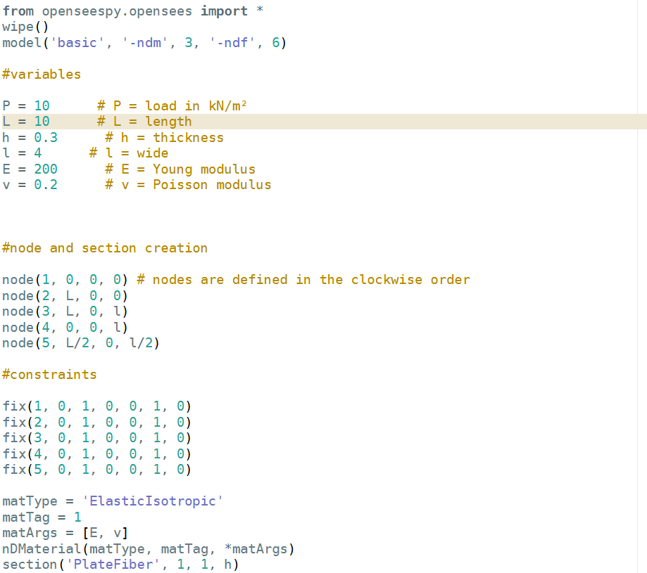 Opensees Analyze Failed Returned 3 Error Flag 00 · Issue 1190 · Openseesopensees · Github 
