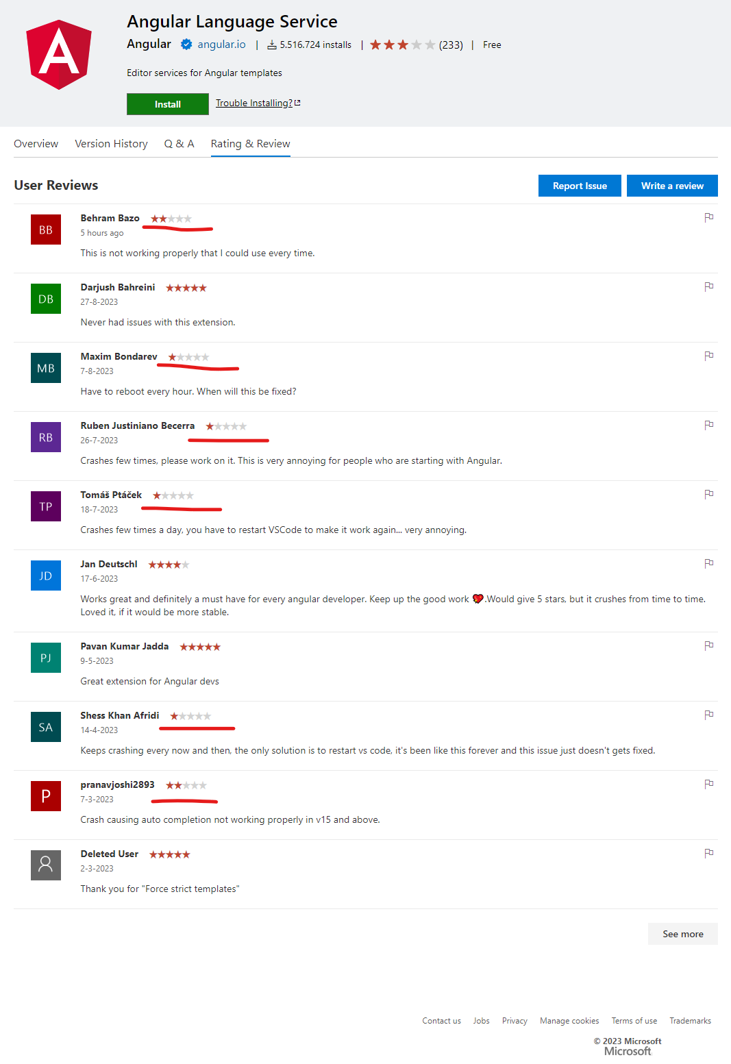 Intellisense > Not working consistantly · Issue #1914 · angular/vscode-ng-language-service · GitHub