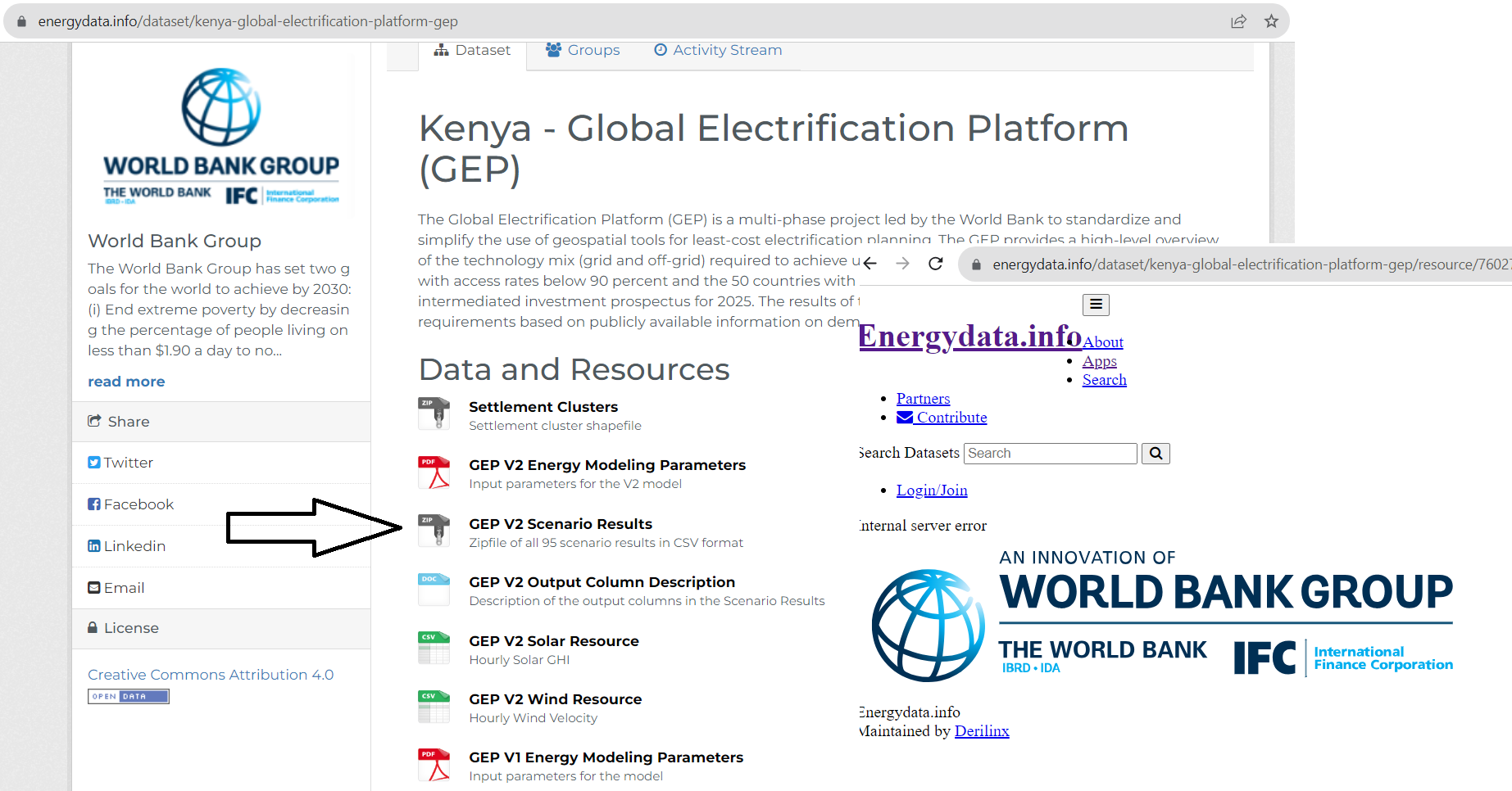 Internal Server Error · Issue #391 · energy-data/energydata.info · GitHub