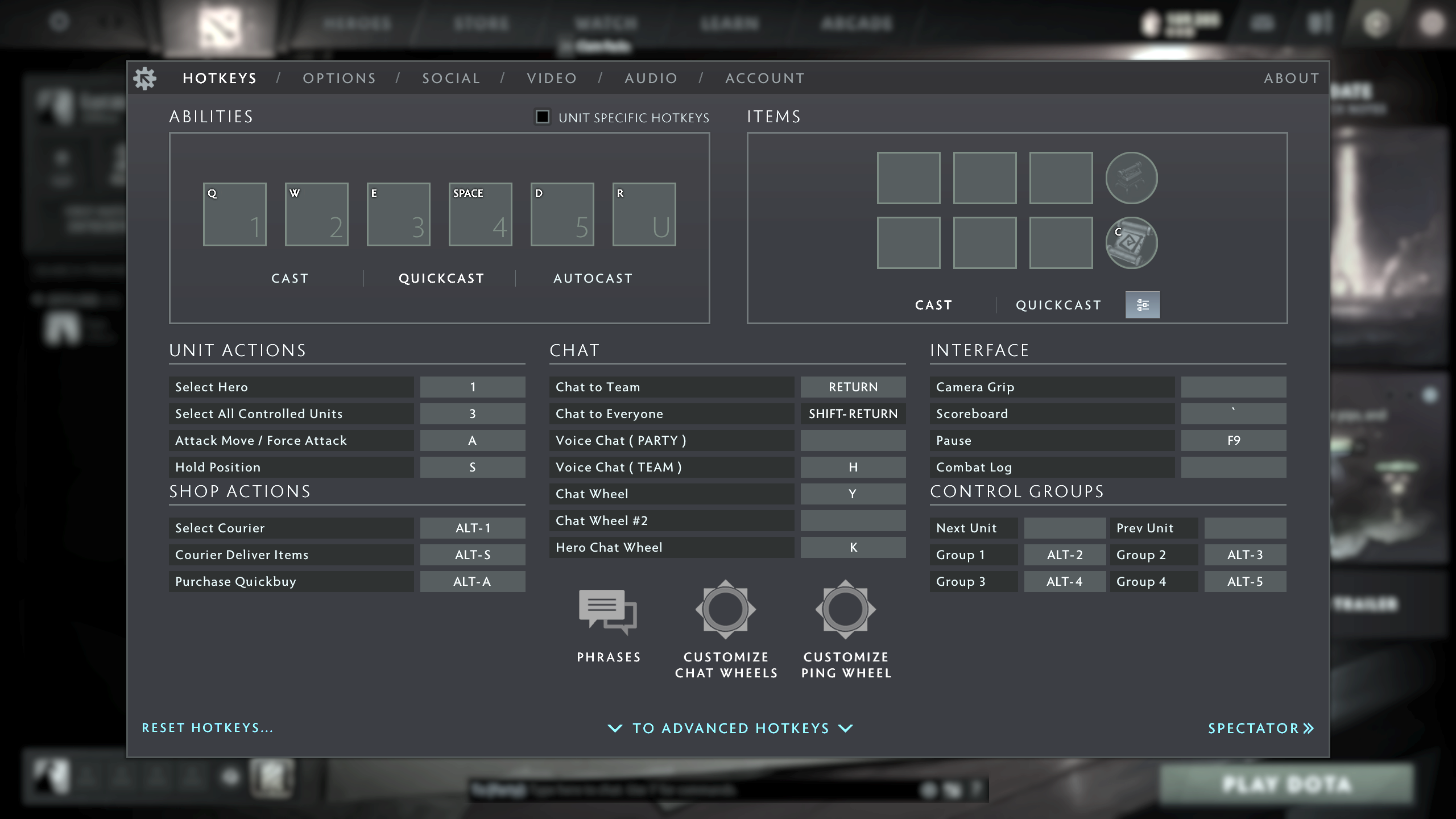 cant change tp to quickcast · Issue #8893 · ValveSoftware/Dota2-Gameplay · GitHub