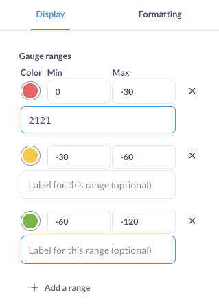 Make Progress and Gauge chart ranges driven by data · Issue #35488 · metabase/metabase · GitHub