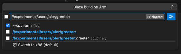 Add Actions to Quickpicks, that modify behavior or filter content ...