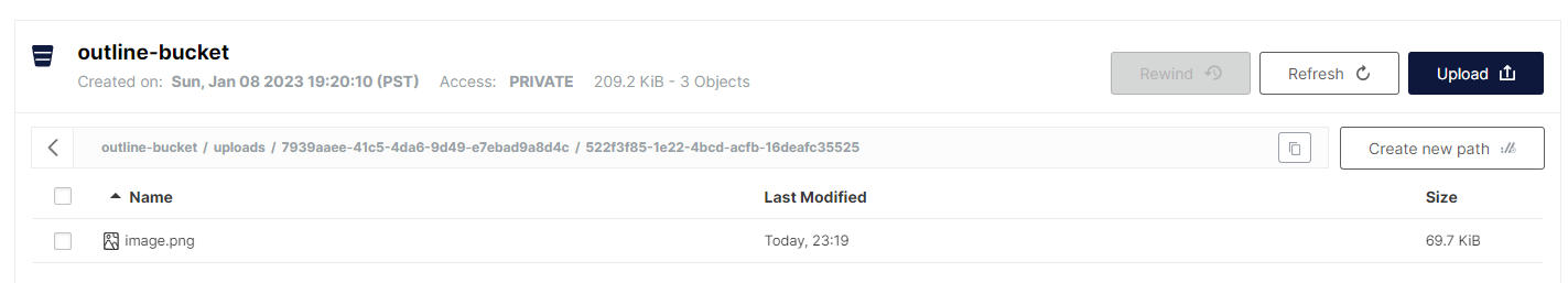 File attachment results in 401 even though the file is successfully uploaded to Minio · Issue ...