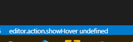 editor.action.showHover undefined · Issue #4810 · VSCodeVim/Vim · GitHub