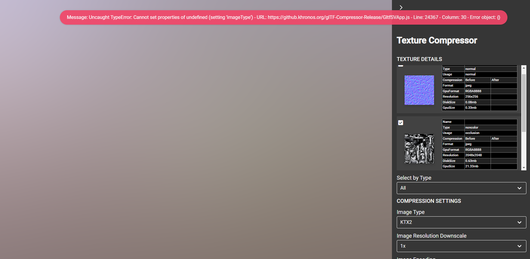 Unexpected or out of bounds image index values for occlusion maps · Issue #1979 · KhronosGroup ...