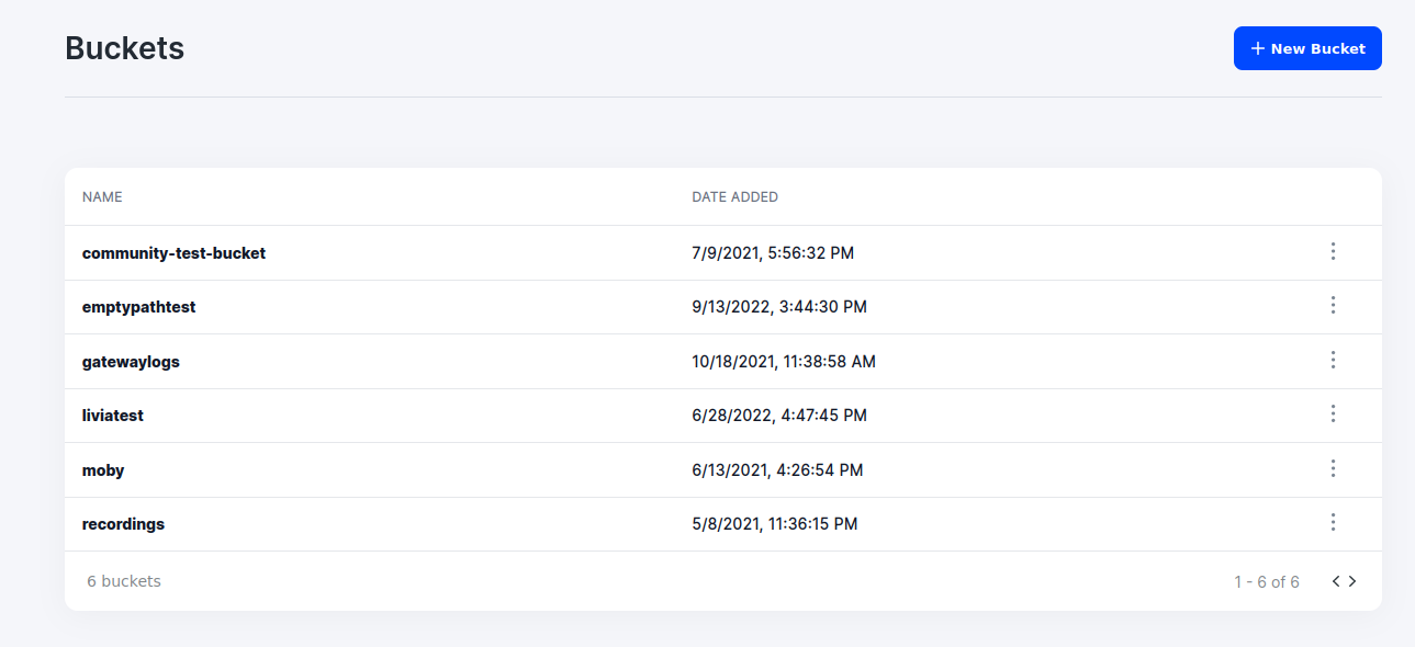 Satellite UI: Buckets page table new columns · Issue #5176 · storj/storj · GitHub