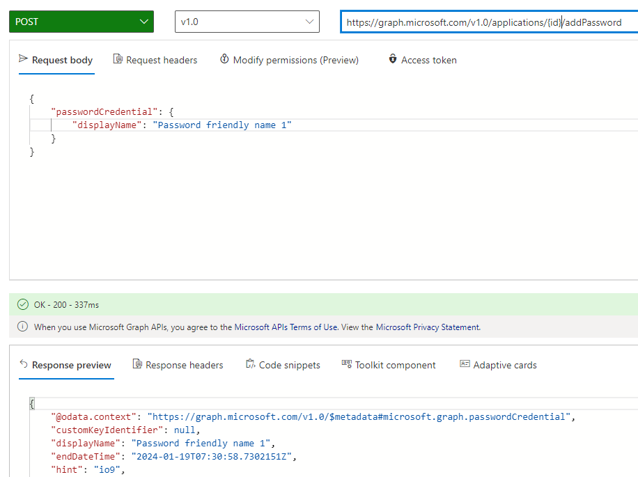 New Azadappcredential Allow You To Set The Displayname For The Credential Customkeyidentifier 