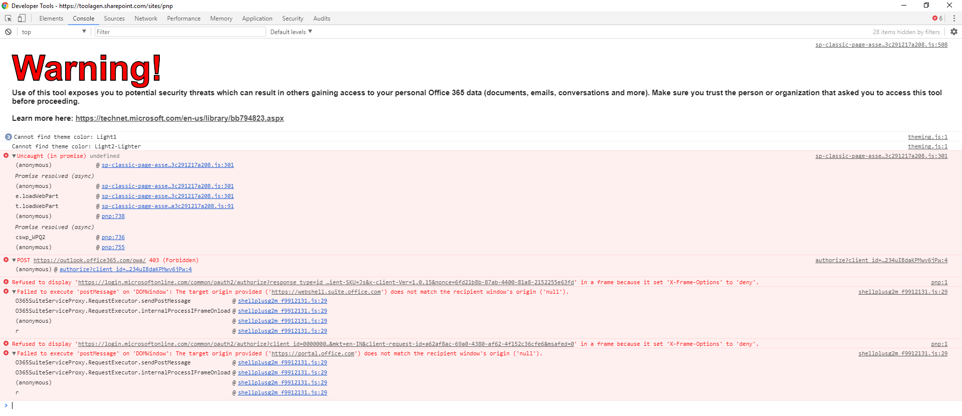 After deploying webpart to tenant it started throwing error. · Issue #1096 · SharePoint/sp-dev ...