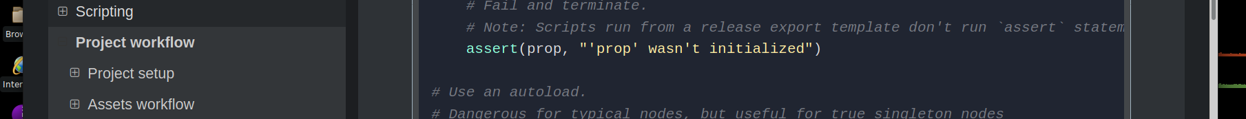 Some comments in code samples are too long · Issue #4836 · godotengine/godot-docs · GitHub