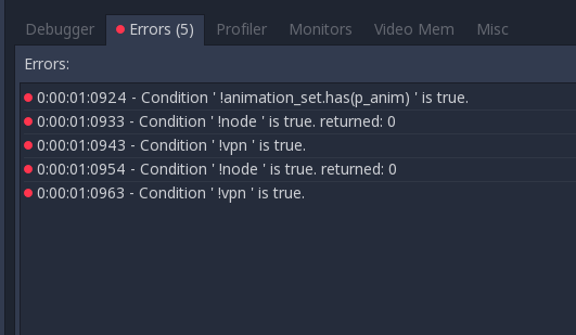 ERROR: ViewportTexture::get_size: Condition ' !vp ' is true. (scene/main/viewport.cpp:105 ...