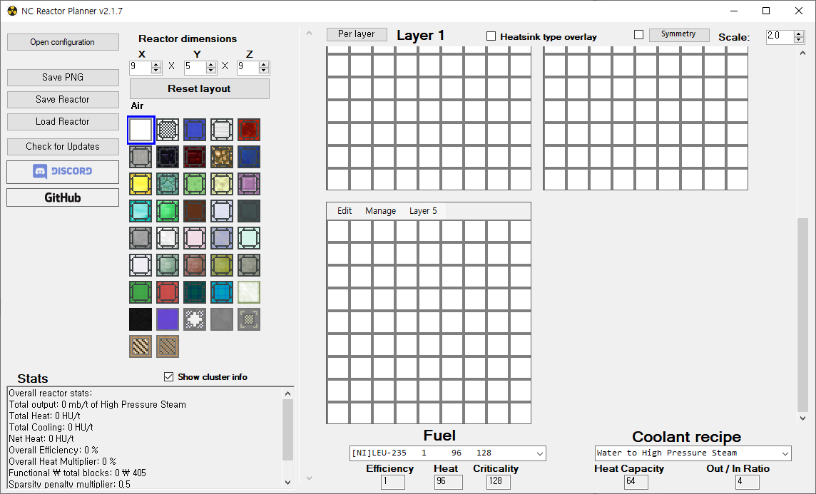 [Feature request] Symmetrical placement · Issue #13 · hellrage/NC-Reactor-Planner · GitHub
