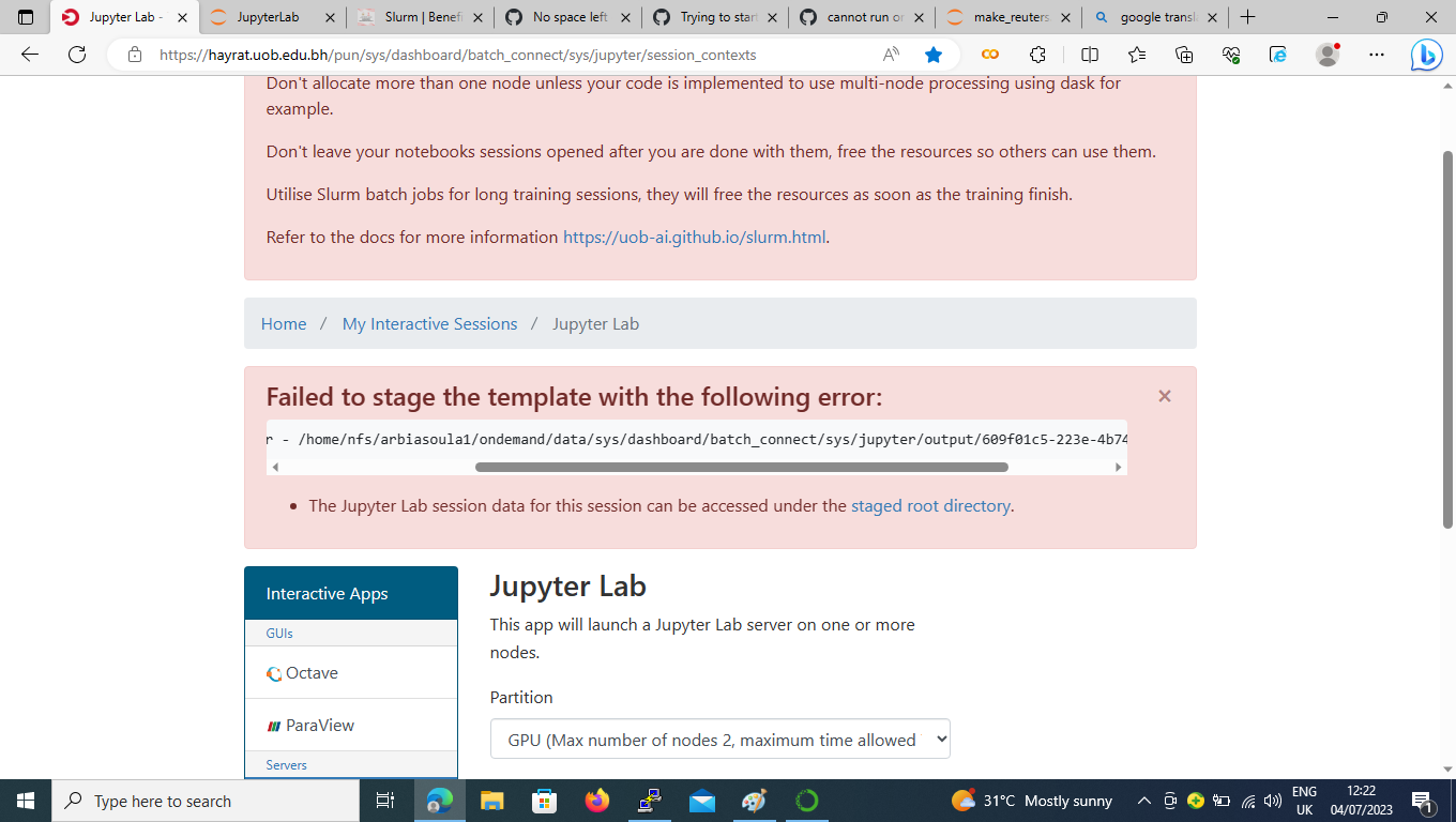 No space left · Issue #36 · UOB-AI/UOB-AI.github.io · GitHub