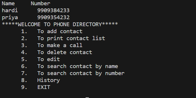 GitHub - HardiRakholiya/Phone_directory