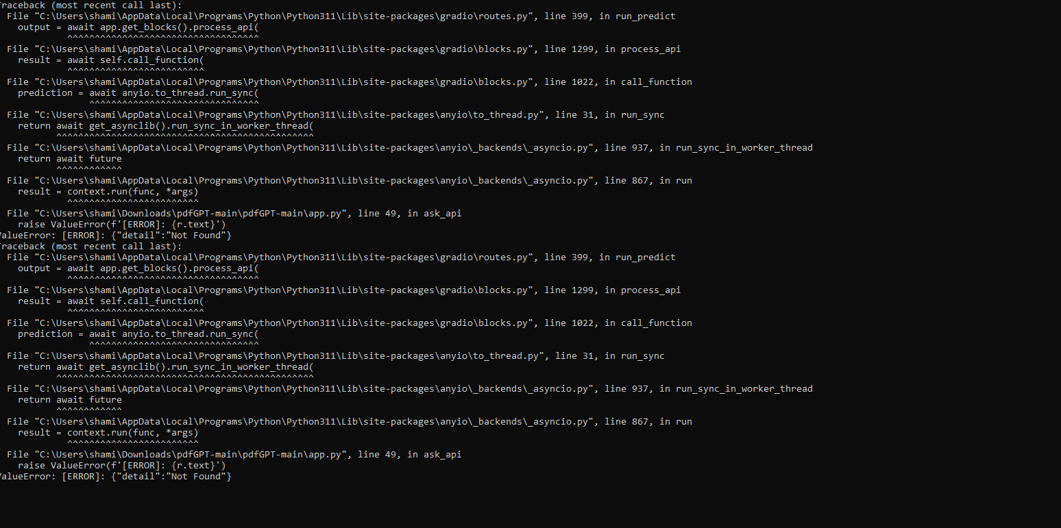 Text Not Found in PDF. · Issue #40 · bhaskatripathi/pdfGPT · GitHub