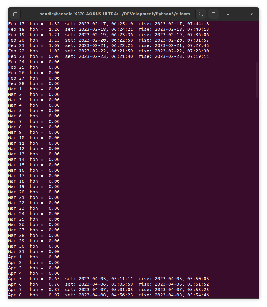 find_discrete unusable from Skyfield 1.44 onwards · Issue #872 · skyfielders/python-skyfield ...