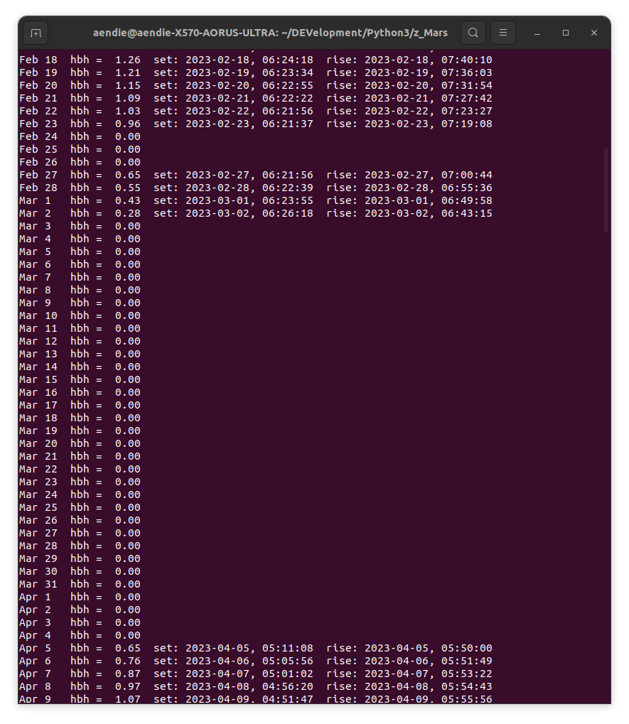 find_discrete unusable from Skyfield 1.44 onwards · Issue #872 ...