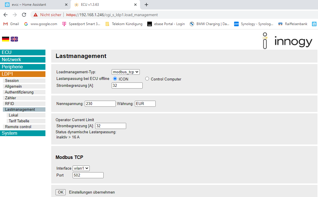 eBox Drive , typ "smart" (innogy, e.on, ..) machbar? · evcc-io evcc · Discussion #7296 · GitHub