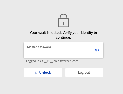 "Logged in as __$1__ on bitwarden.com." · Issue #6611 · bitwarden/clients · GitHub