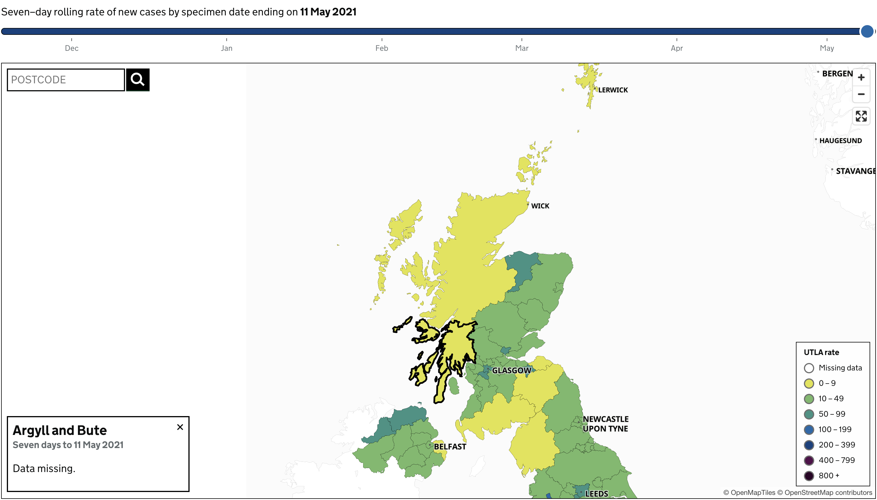 Map areas incorrectly identified as missing · Issue #348 · UKHSA-Internal/coronavirus-dashboard ...