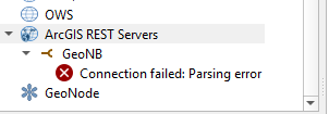 ArcGIS REST Servers - Connection failed: Parsing error · Issue #42535 · qgis/QGIS · GitHub