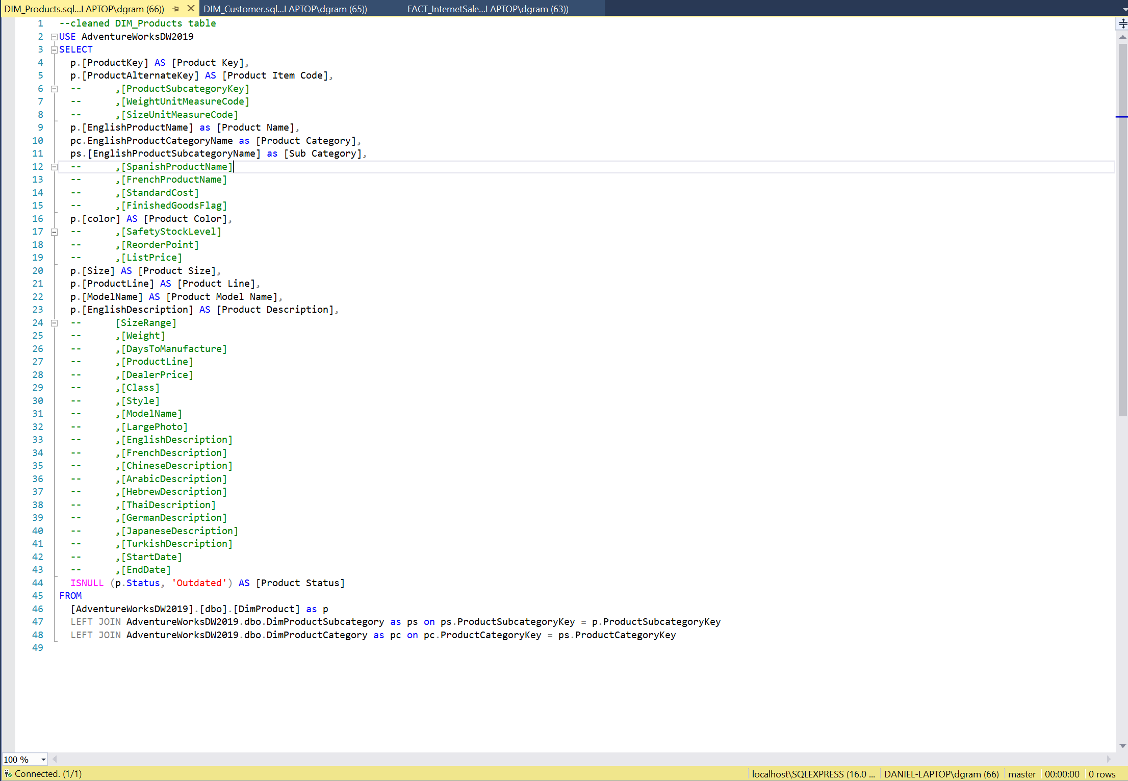 GitHub - Gonzalez-Daniel/Interactive-Sales-Dashboard