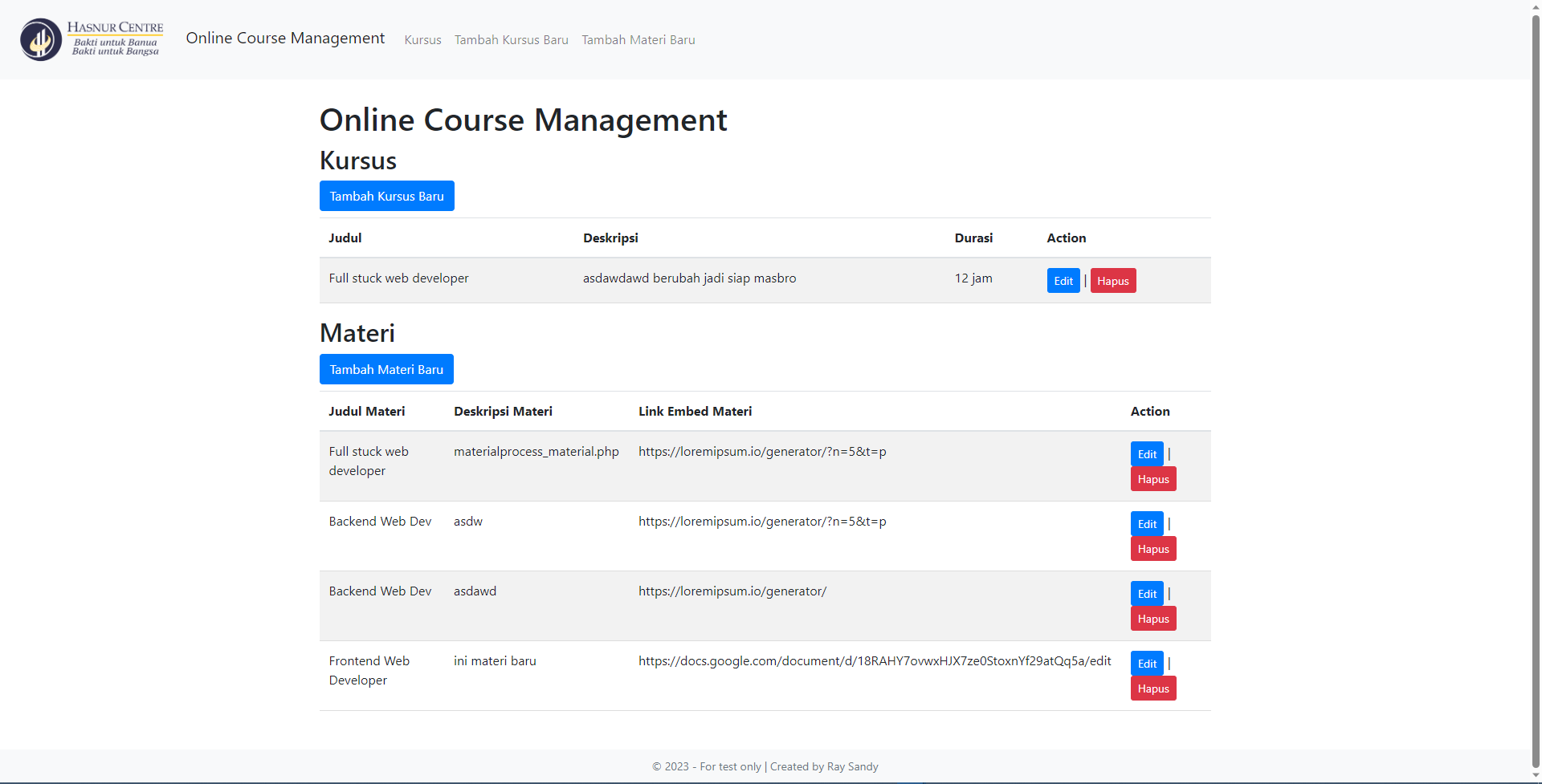 GitHub - Ray-Sandy/TES-INTERNSHIP-PROJECT-YAYASAN-HASNUR-CENTRE: TES ...