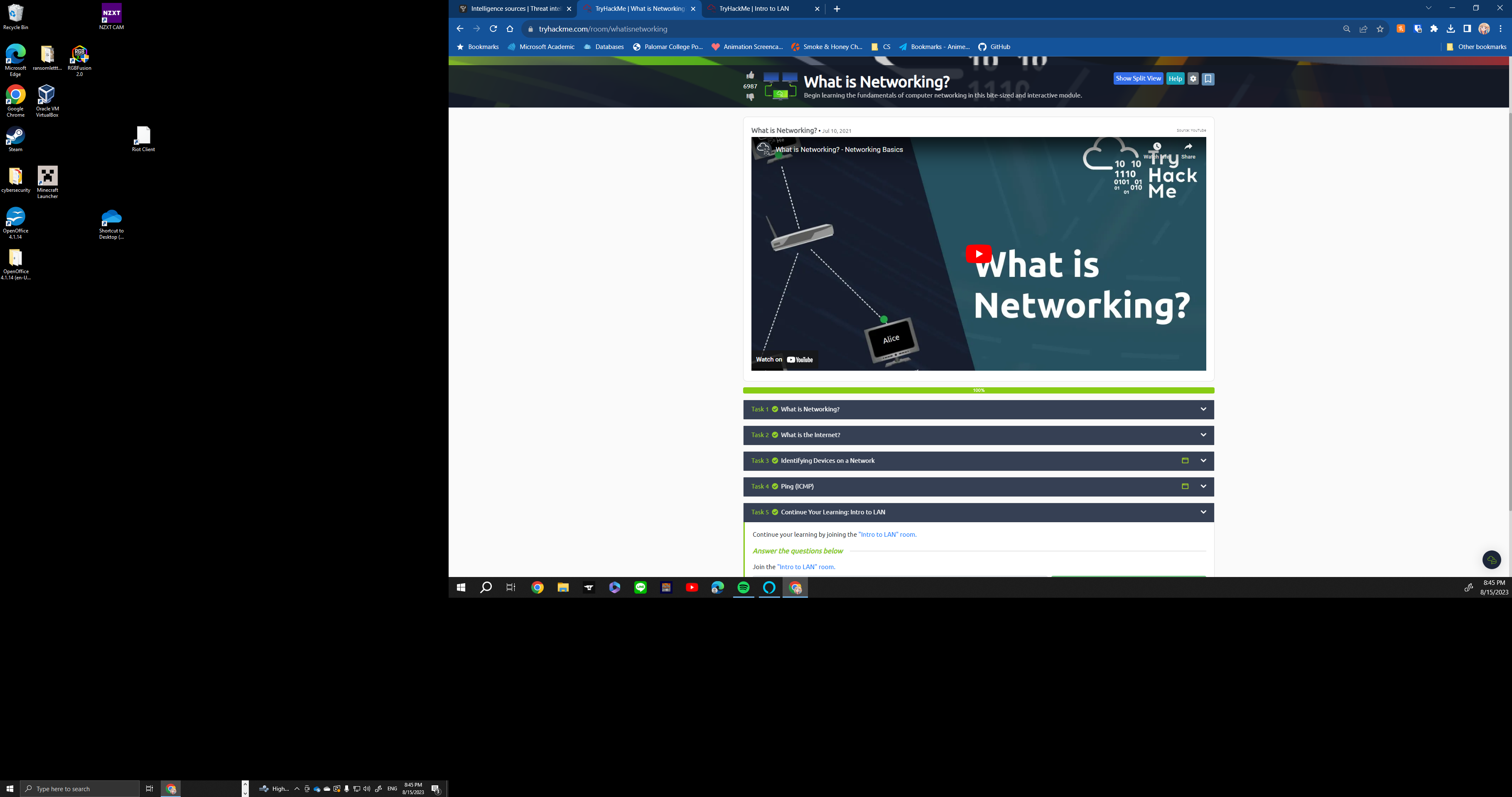 Completed What is Networking · Issue #2 · stephho04/tryhackme · GitHub