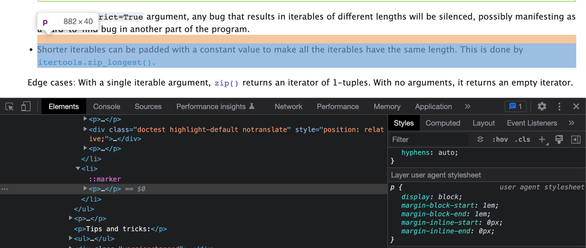 Not Enough Space Between List Items · Issue 47 · Pythonpython Docs Theme · Github